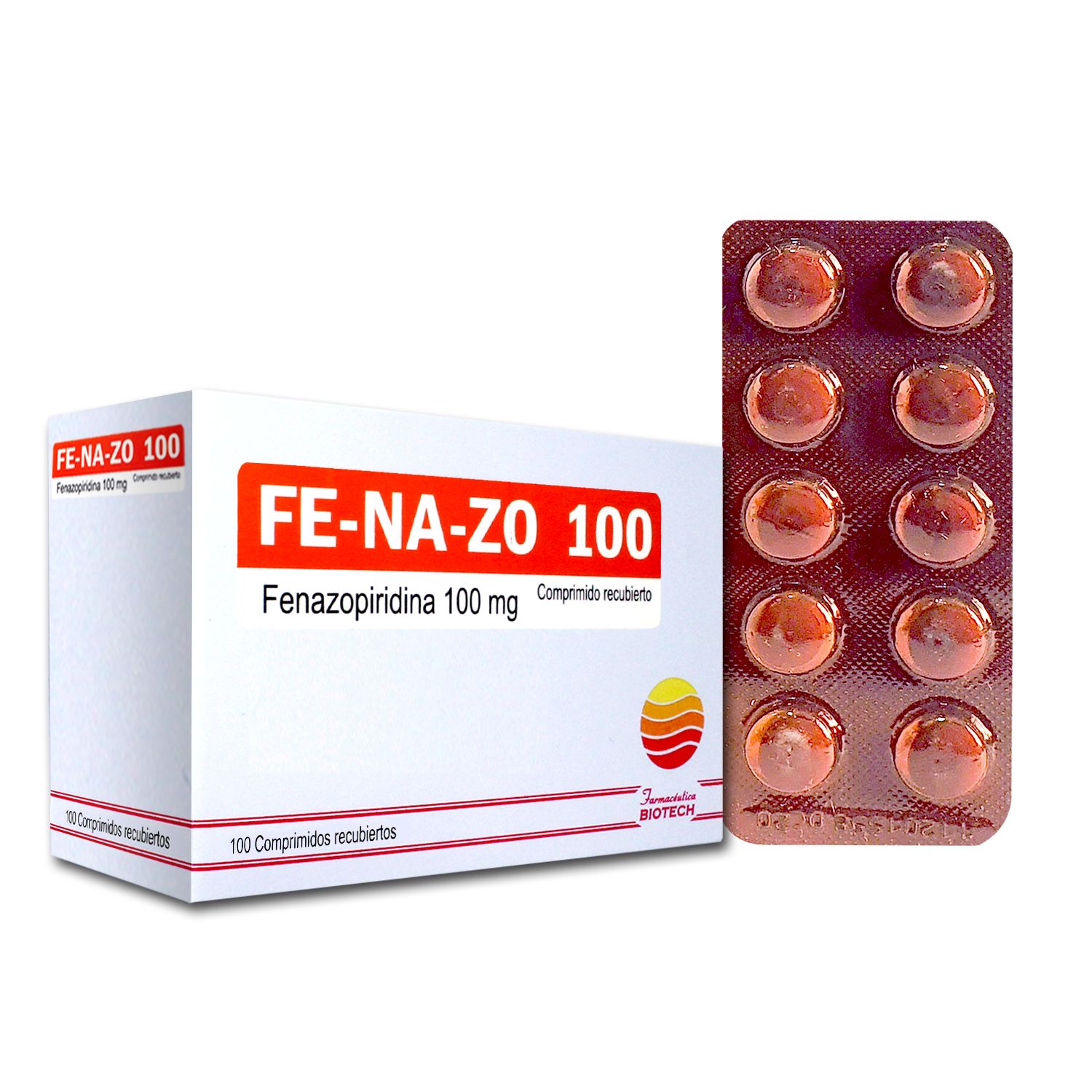FE-NA-ZO 100 MG X 100 COMP | FARMAYOREO S.A.C.